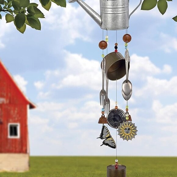 Accents | New Watering Can Metal Wind Chime | Poshmark